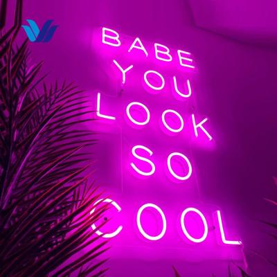 China HONGSEN Custom Neon Flex Strip Light Led Neon Decorative Light Neon Lamp for sale