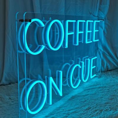 China Customizable Modern Vintage Easy to Install Large Scale Neon Sign for Coffee Shop for sale