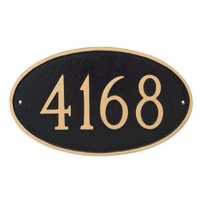 China Customizable Fade Resistant Plaque&sign for Hotel Apartment Doorplate Display for sale