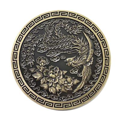 China Manufacturer Custom 3D Relief Metal Plaques Outdoor Brass and Aluminium Sculpture Handcrafted Metal Crafts for sale
