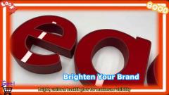 Custom LED Acrylic Signs for Business