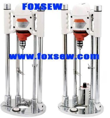 China Heating Cloth Drill DZ-2 220V 50Hz Industrial Fabric Drilling Machine for sale