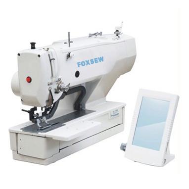 China Direct Drive Computer Controlled Lockstitch Button Holing Sewing Machine FX1790 4200rpm for sale