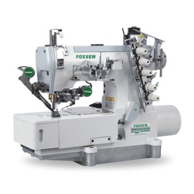 China Direct Drive Flatbed Interlock Sewing Machine 5000 SPM with Auto Thread Trimmer FX500-01C for sale