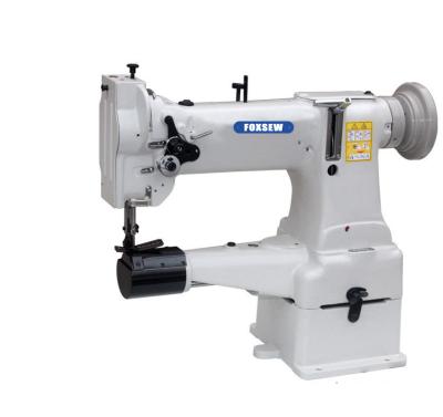 China Single Needle Cylinder Arm Compound Feed Heavy Duty Lockstitch Sewing Machine for sale