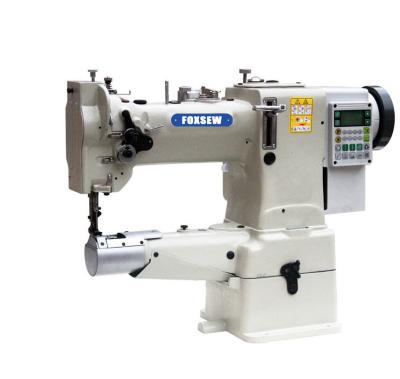 China Single Needle Direct Drive Cylinder Bed Compound Feed Walking Foot Heavy Duty Leather Sewing Machine for sale