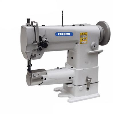 China Single Needle Cylinder Arm Compound Feed Walking Foot Heavy Duty Leather Sewing Machine for sale