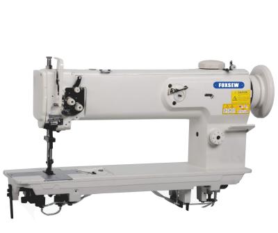 China Long Arm Single Needle Compound Feed Walking Foot Heavy Duty Lockstitch Sewing Machine for sale