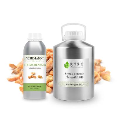 China Van het de Etherische oliënstoraxhars van 1KG Aromatherapy het Benzoëetherische olie door Distillatie Te koop
