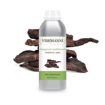 Cina Cura di capelli naturale dell'olio di Multiflorum di poligono degli oli essenziali di Vishmanni 100 in vendita