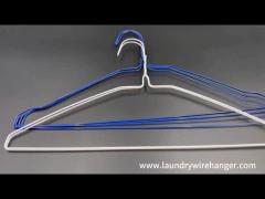 ProLaundry 40.5cm Plain Wire Hanger - Painted, Durable for Dry Cleaning Use