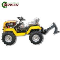 China 4WD Multi-Purpose Mini Tractor 12hp Diesel with Reversible Plow CE Certified for sale