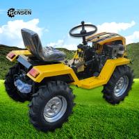 China Four Wheel Drive Mini Tractor 18hp Gas Engine 4F+2R Gear Driven Agricultural Tractor for sale