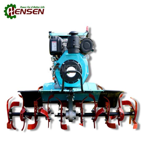 Quality 9HP Diesel Cultivator Energy Saving Diesel Power Tiller With 32 Dry Land Blades for sale