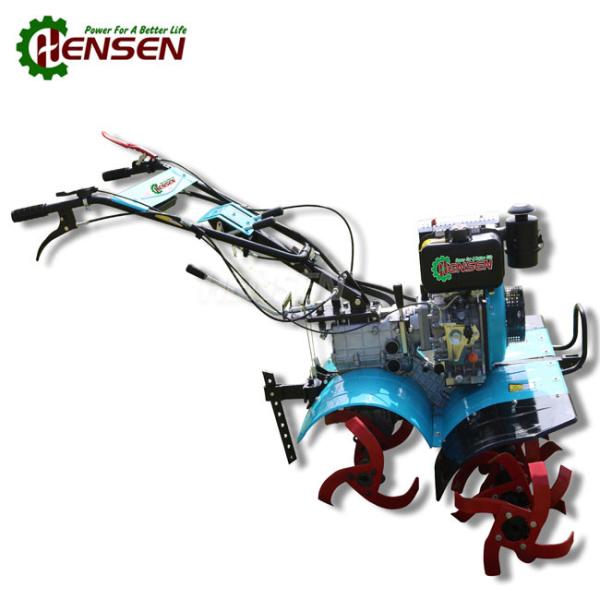 Quality 9HP Diesel Cultivator Energy Saving Diesel Power Tiller With 32 Dry Land Blades for sale