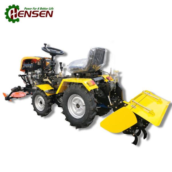 Quality 4wd Synchro Diesel Tractor 18 HP 4 Wheel Drive Garden Tractor for sale