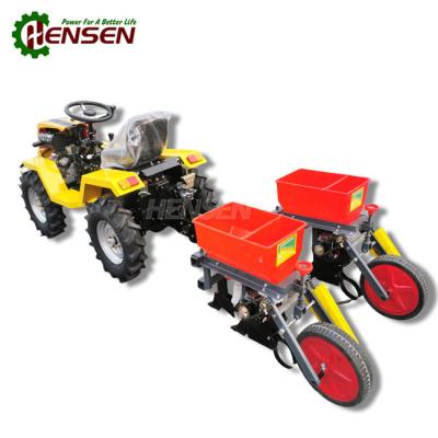 China Tractor de 4x4 de tempo integral de pequena escala, de 12 CV, de 4 volts, com semeador de milho à venda