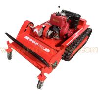 China 18hp Diesel Remote Control Grass Cutter KOOP 195F 80cm Cutting Width for sale