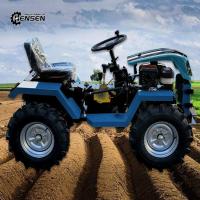 China CE 4x4 Mini Tractor 18hp Gasoline Engine Farm Tractor with 4F+2R Speeds for sale