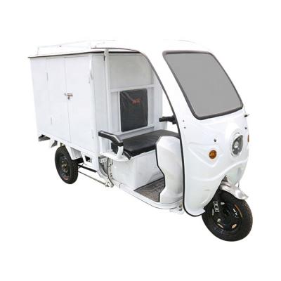 China Express Vehicle 800W Cargo Electric Tricycle Small Electric Tricycle Truck With Closed Cabin for sale