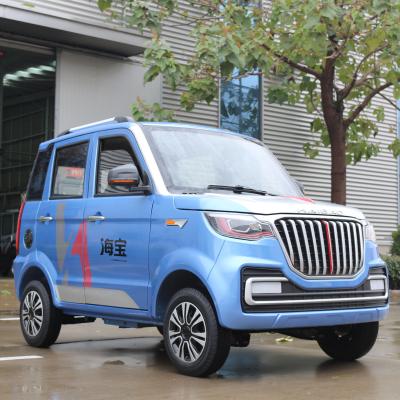 China HAIBAO high speed eec 35km/h 4 wheels adult small electric cars with hub motor for sale