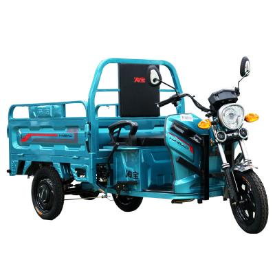 China 2020 new design new energy 60V1000W van moped cargo electric tricycles for sale