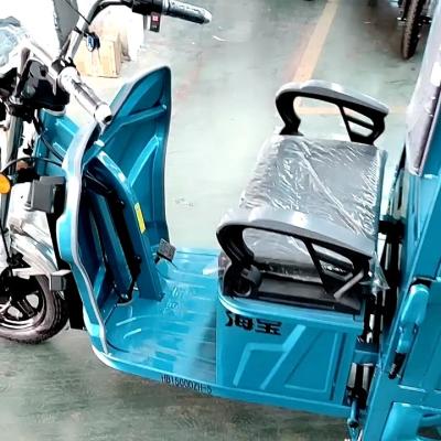 China Chinese Electric Car Motorcycles Cargo Bajaj Tricycle 800W Price Tuk Tuk High Quality Strong Electric Tricycle Rickshaw Cargo for sale