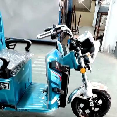 China Driving Type Electric 3 Wheel Cargo Tricycle ElectricVehicles Adult 60V 120Ah Lead Acid Battery ForAdults for sale