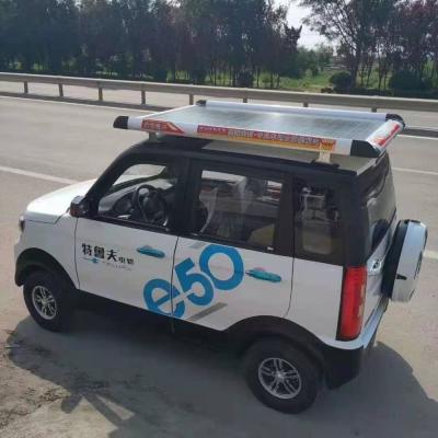 China 4 wheels high quality popular solar power electric car hybrid energy for sale
