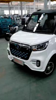China 2020 New City use 4 wheel new solar electric cars with solar panel with Air Conditioner for sale