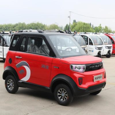 China 4 wheeler 2 doors smart electric car made in China for sale