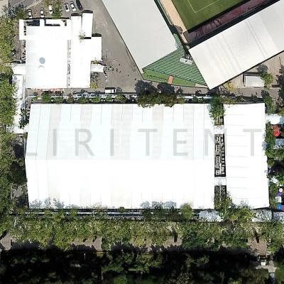 China 50x90m Big Aluminum Trade Show Tent House Exhibition for Flower Show in Thailand for sale