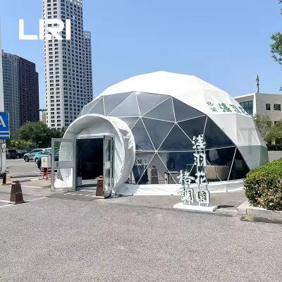 China 10M Outdoor Permanent Translucent Geodesic Dome Tents for Party Events for sale