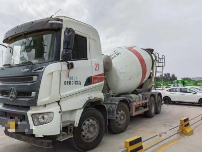 China SANY 12 kubieke gebruikte betonmixer op vrachtwagen gemonteerd SY412C-8S met Hino-motor Te koop