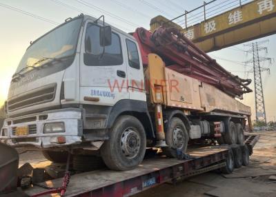 Cina SANY 2012 ha utilizzato il camion 52m 5 della pompa per calcestruzzo con l'asta SY5418THB52 di RZ in vendita