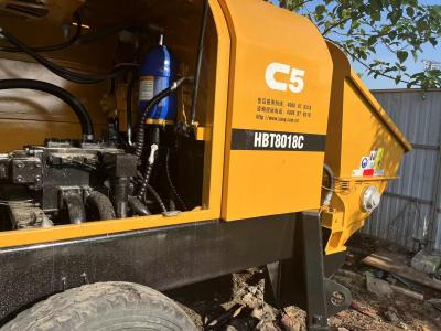 Cina SANY ha utilizzato la pompa per calcestruzzo fissa 85m3/H HBT8018C-5 7260X2125X2685mm in vendita