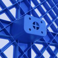 China 1200*1000*150mm PP/PE Material Solid Single Faced Plastic Pallet for Material Handling for sale