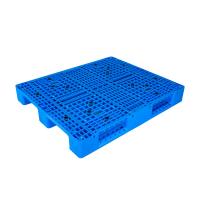 China Storage Logistics Solution Heavy Duty Reversible Plastic Pallet with Customized Logo for sale