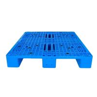 China Storage Logistics Solution Heavy Duty Reversible Plastic Pallet with Customized Logo for sale