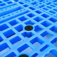 China Storage Logistics Solution Heavy Duty Reversible Plastic Pallet with Customized Logo for sale