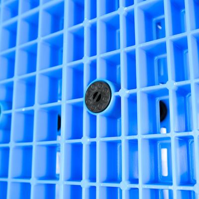 Cina Pallettino Euro di plastica a doppia faccia con barre di acciaio rinforzate OEM accettato in vendita