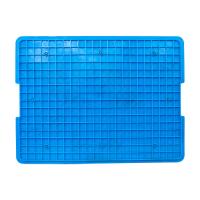 China Industrial Warehouse Storage Stackable Plastic Crate with Customized Logo Design for sale