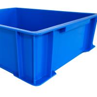 China Durable Stackable Plastic Storage Crate for Supermarket and Warehouse Management for sale