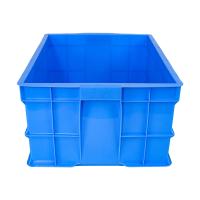 China Solid Style Plastic Turnover Box for Eco-friendly Crate Moving and Industrial Storage for sale