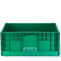 China Solid Box Plastic Collapsible Vegetable Crate for Versatile and Space-Saving Storage for sale