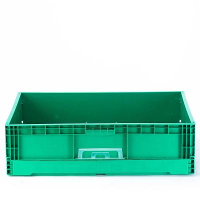 Cina Contenitore pieghevole per il giro d'affari UE Cassa di stoccaggio di plastica solida 800x600x230 mm per la spedizione in vendita