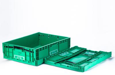 Cina Contenitore pieghevole per il giro d'affari UE Cassa di stoccaggio di plastica solida 800x600x230 mm per la spedizione in vendita