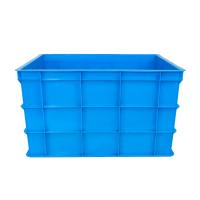 China Customized Color HDPE Logistic Turnover Solid Box for Vegetable Logistics Container for sale