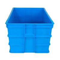 China Customized Color HDPE Logistic Turnover Solid Box for Vegetable Logistics Container for sale