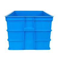 China Customized Color HDPE Logistic Turnover Solid Box for Vegetable Logistics Container for sale